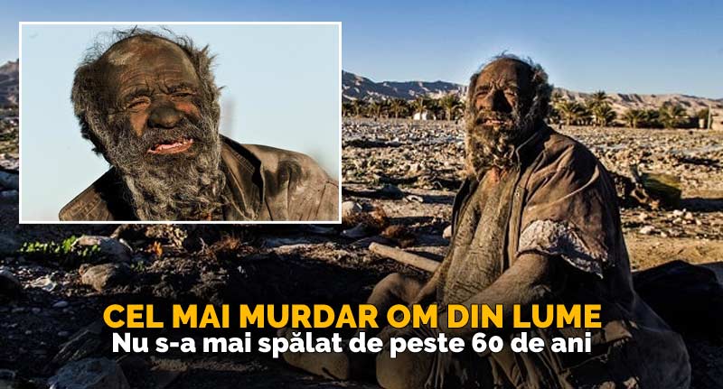 Amou Hadji , cel mai murdar om din lume, care nu s-a mai spălat timp de ...