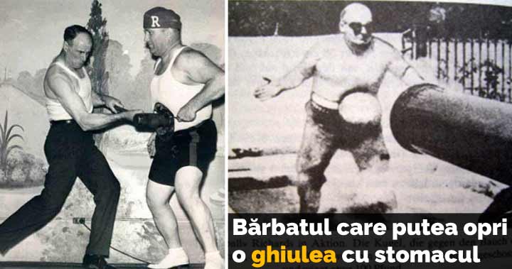 Frank Richards, omul de fier, care putea opri o ghiulea cu abdomenul