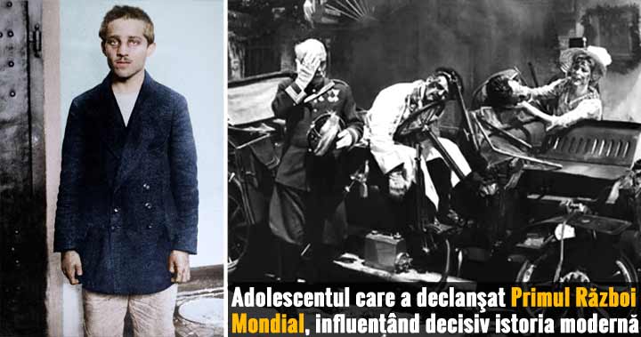 Gavrilo Princip, adolescentul care a declanşat Primul Război Mondial