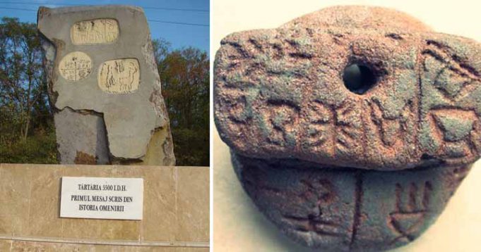 Tăbliţele de la Tărtăria, primul mesaj scris din istoria omenirii