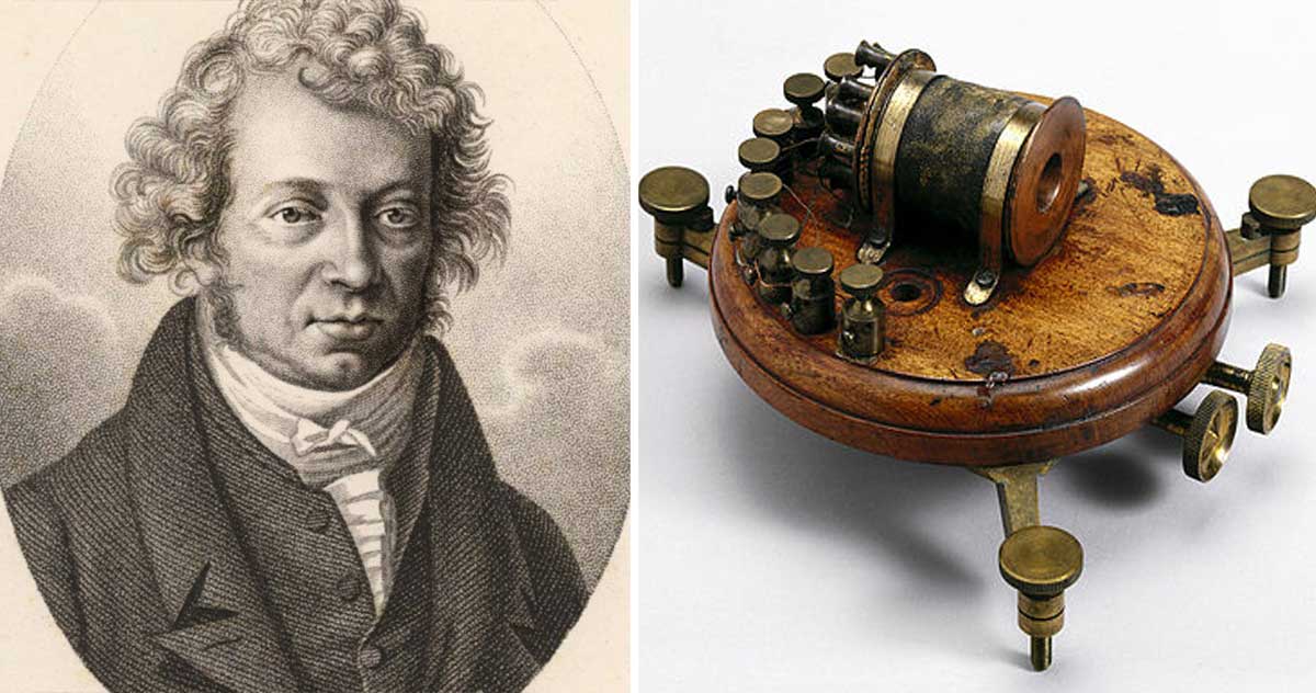 Andre Marie Ampere, viaţa fascinantă a geniului care a descoperit ...