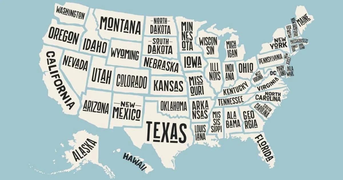 Câte state are SUA şi care sunt acestea? Lista completă a statelor ...