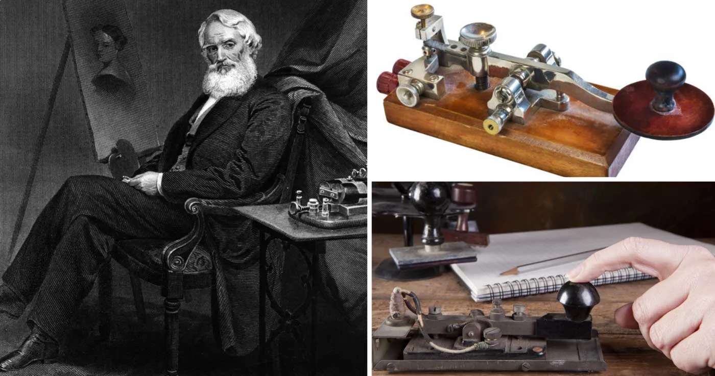 Samuel Morse | Pictorul care a inventat codul Morse și a dezvoltat ...