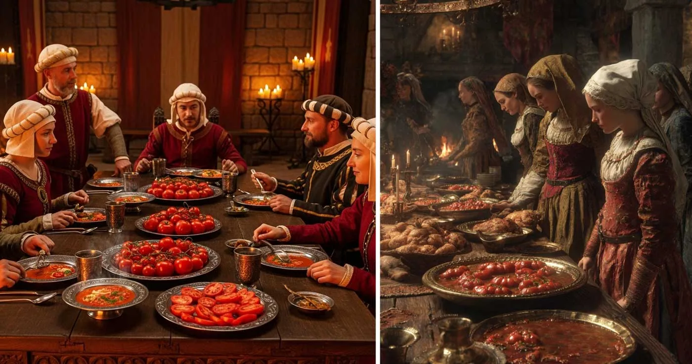 Roșiile erau considerate „mere otrăvite urât mirositoare” care provocau ...